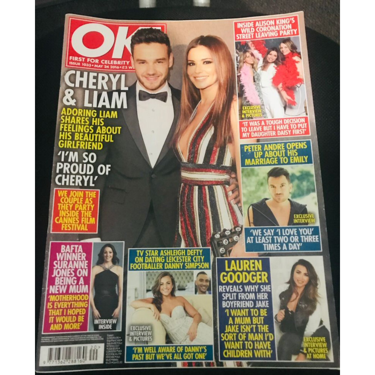 Ok Magazine 1033 Issue 1033 Cheryl Cole 